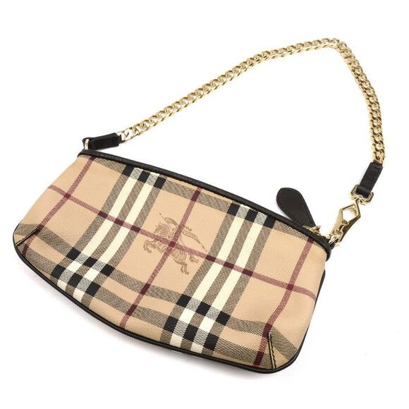 Burberry | Bags | Burberry Check Coated Canvas Pouch | Poshmark